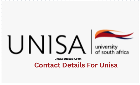 Contact Details For Unisa - UNISA Application 2026