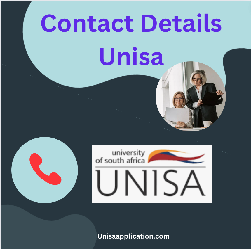 Contact Details Unisa - UNISA Application 2026