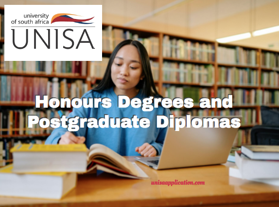 Honours Degrees And Postgraduate Diplomas - UNISA Application 2026