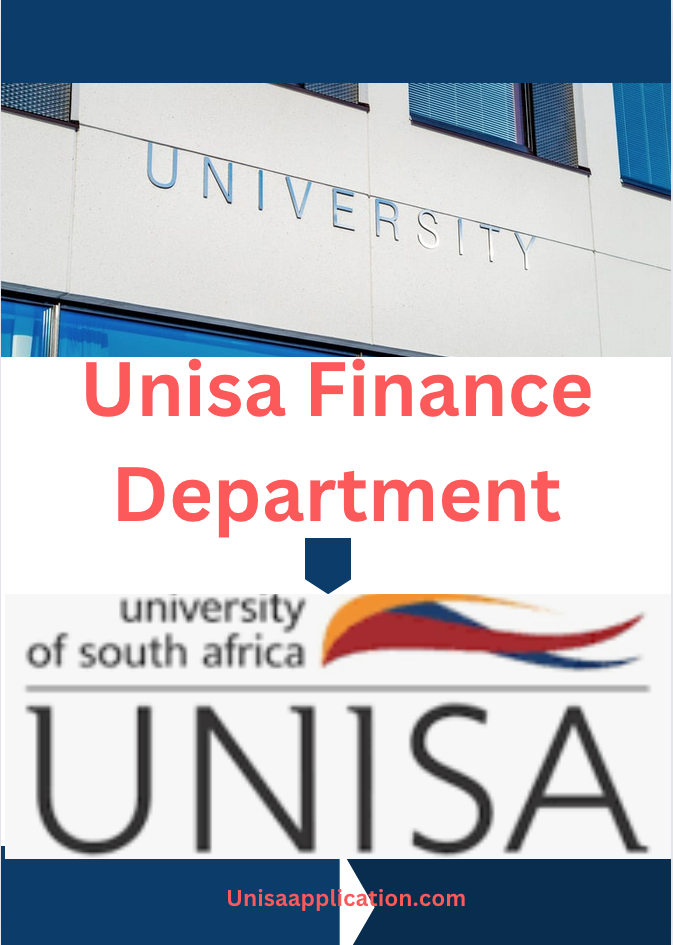 Unisa Finance Department - UNISA Application 2026