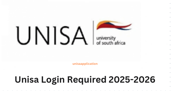 Unisa Login Required 2025-2026 - UNISA Application 2025
