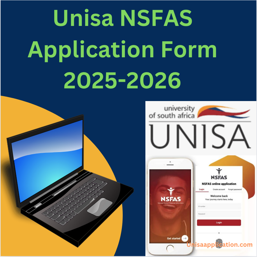 Unisa NSFAS Application Form 2025-2026 - UNISA Application 2025