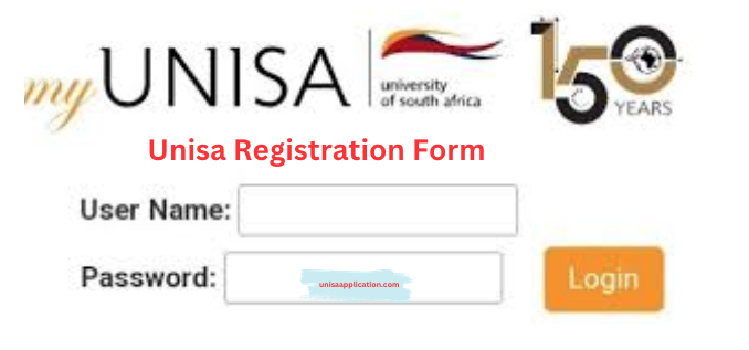 Unisa Registration Form - UNISA Application 2026