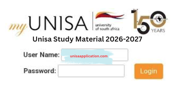 Unisa Study Material 2026-2027 - UNISA Application 2026
