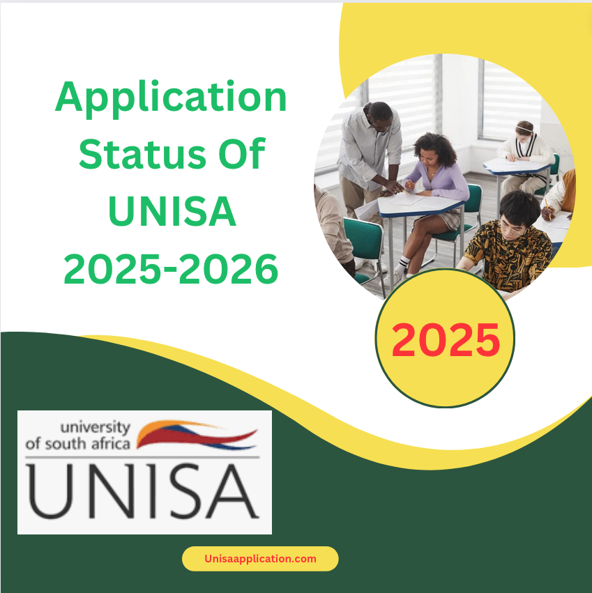 Application Status Of UNISA 2025-2026 - UNISA Application 2025