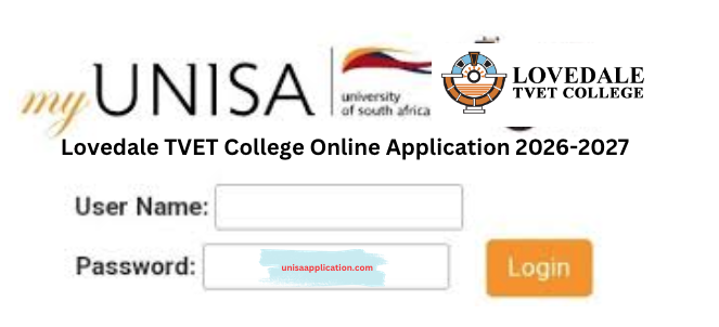 Lovedale TVET College Online Application 2026-2027 - UNISA Application 2026