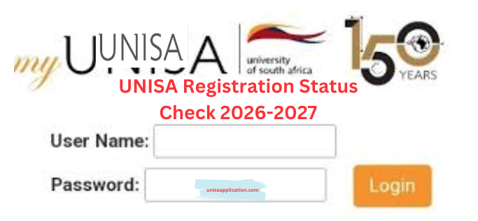 UNISA Registration Status Check 2026-2027 - UNISA Application 2026