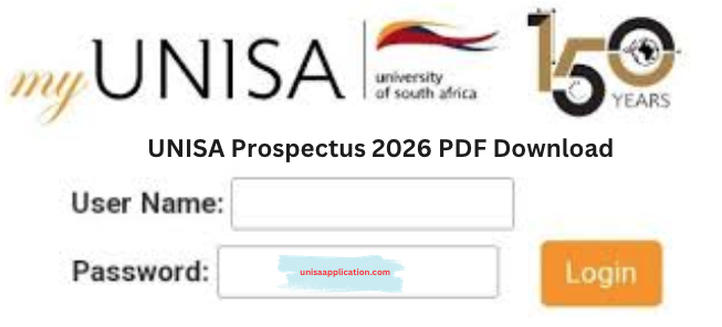UNISA Prospectus 2026 PDF Download - UNISA Application 2026