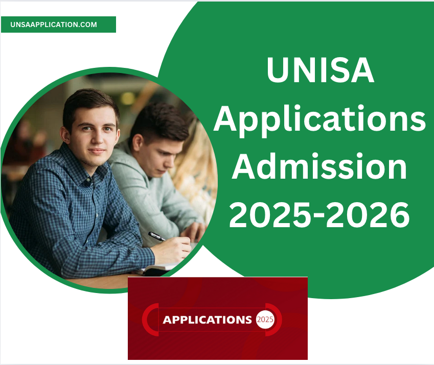 UNISA Applications Admission 2025-2026 - UNISA Application 2025
